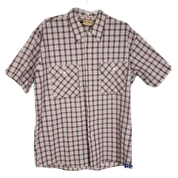 Big Mac | Shirts | Big Mac Authentic Workwear Mens Large 616 12 Neck ...